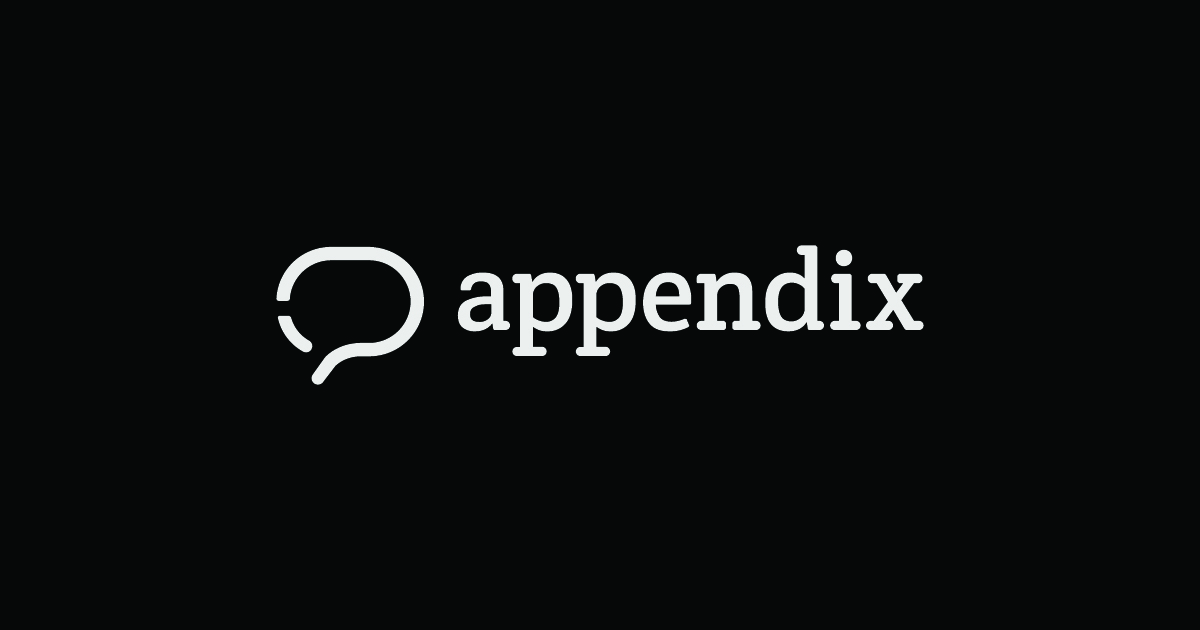 Appendix — Prescribing API for AI Apps